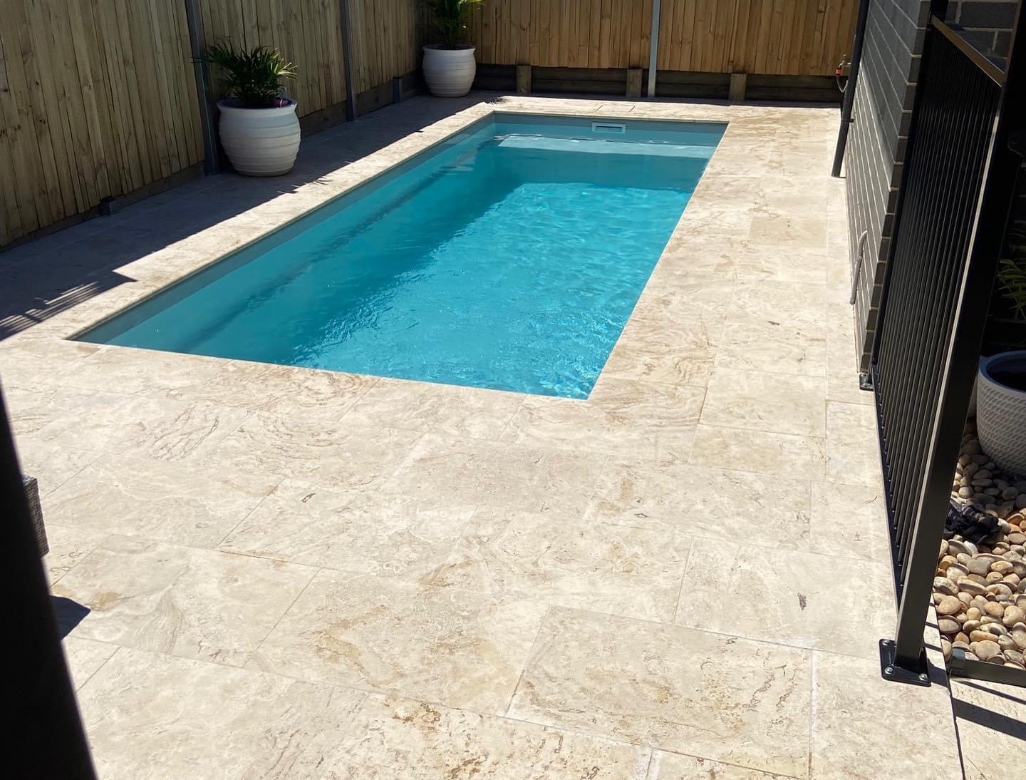 Classic Premium Tumbled & Unfilled Travertine | 12mm Tiles & 30mm ...