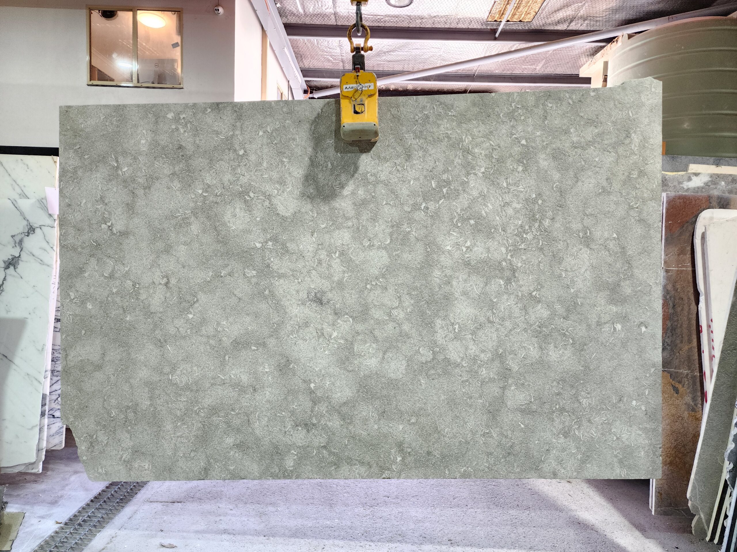 Fossil Brushed Limestone Slabs 20mm - Stone Wholesalers