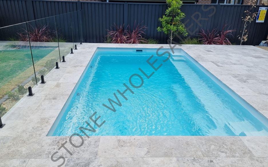 Tundra Grey Sandblasted Limestone | 15mm, 18mm Tiles & 30mm Pavers ...