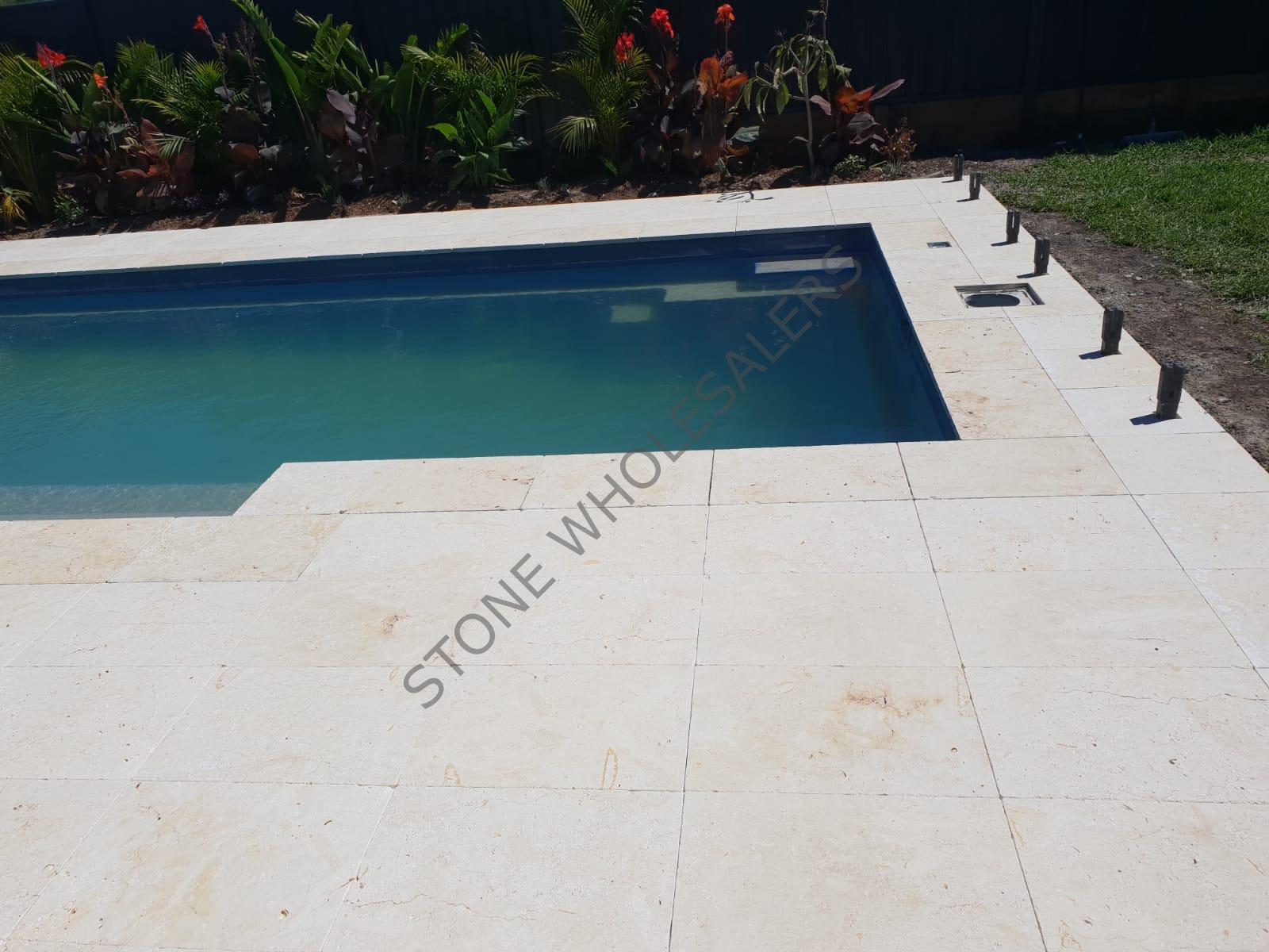 Seabed Tumbled & Unfilled Limestone | 12mm Tiles & 30mm Pavers - Stone ...