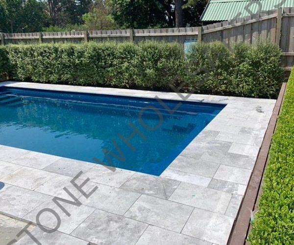 Tundra Grey Sandblasted Limestone | 15mm, 18mm Tiles & 30mm Pavers ...