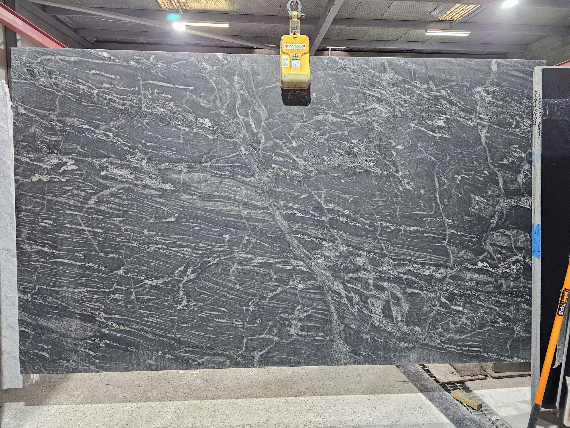 Black Forest Leatherette Finish 20mm Slab - Stone Wholesalers